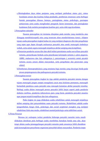 Askep komunitas penyakit menular | DOCX