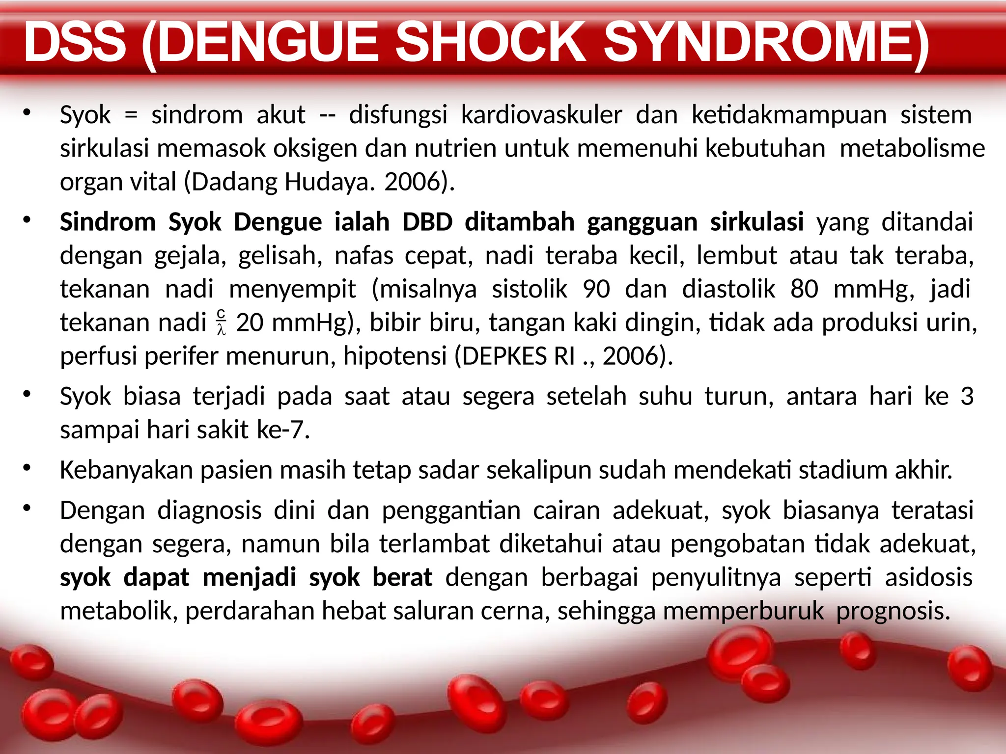 Asuhan Keperawatan Kritis dengan Dengue Shock Syndrome | PPTX