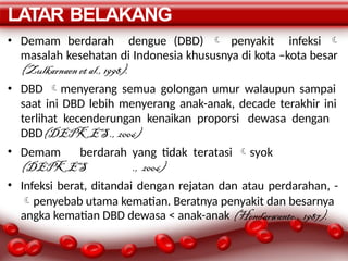 Asuhan Keperawatan Kritis dengan Dengue Shock Syndrome | PPTX