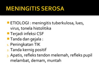 Askep meningitis | PPT