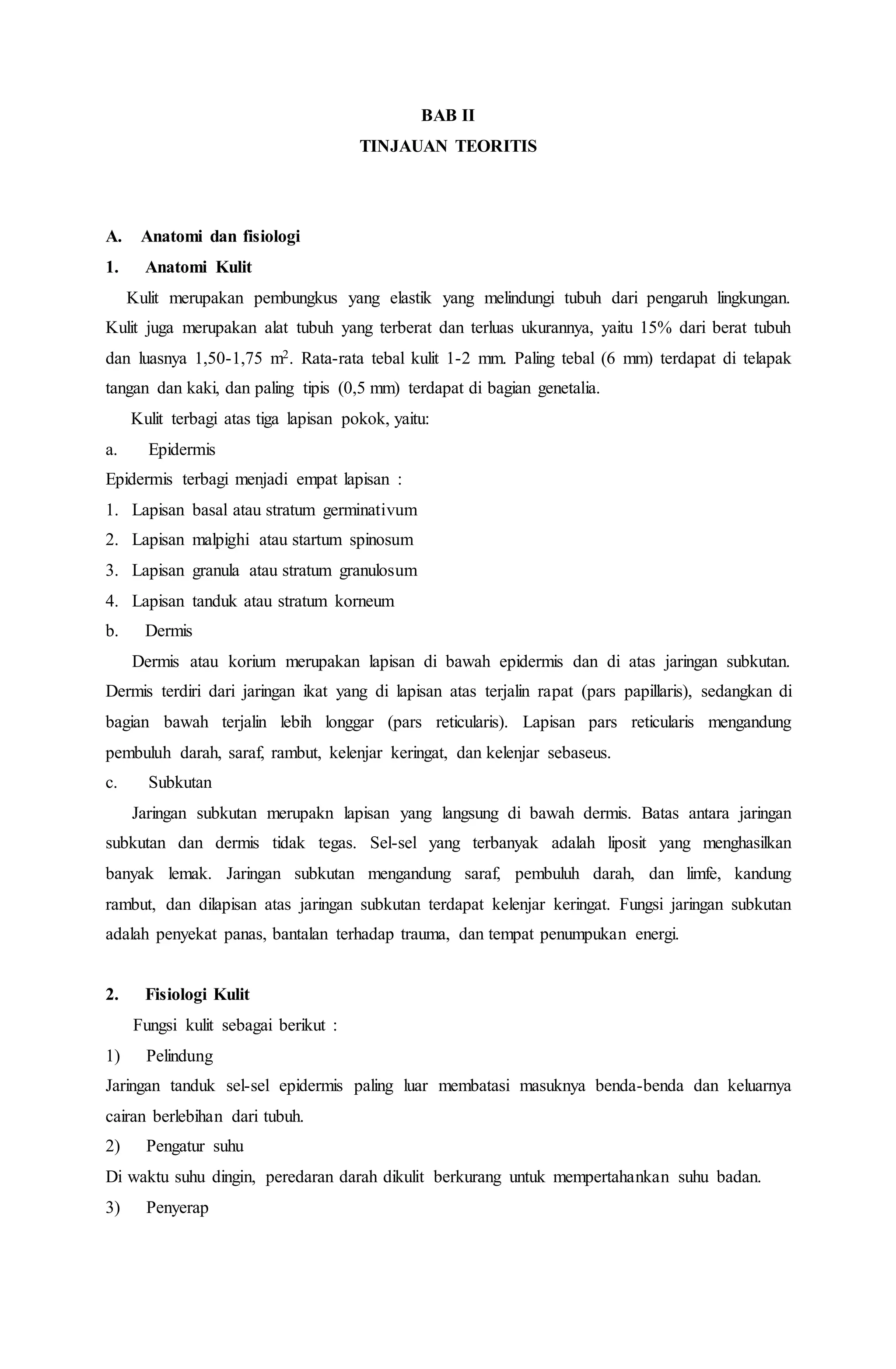 Askep pada klien dengan gangguan sistem integumen penyakit allopesia ...