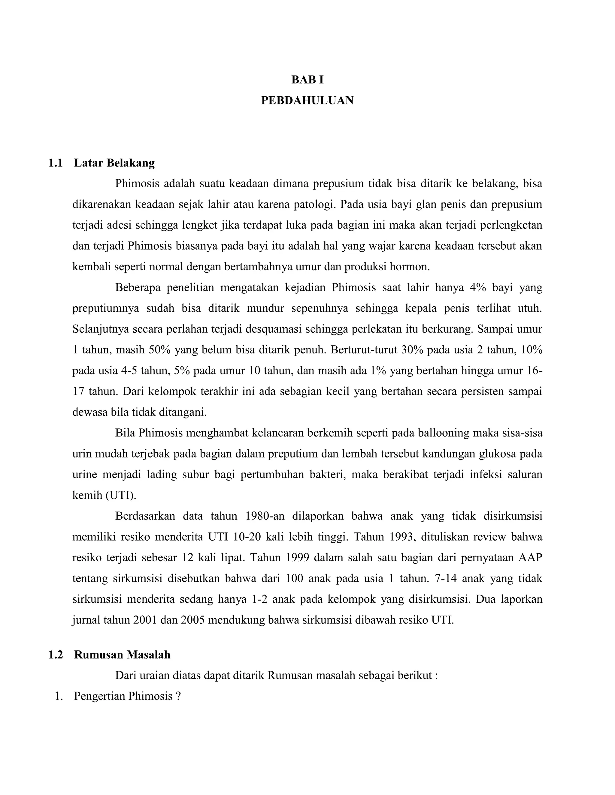 Askep phimosis AKPER PEMKAB MUNA | DOCX