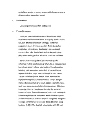 Askep phimosis | DOCX