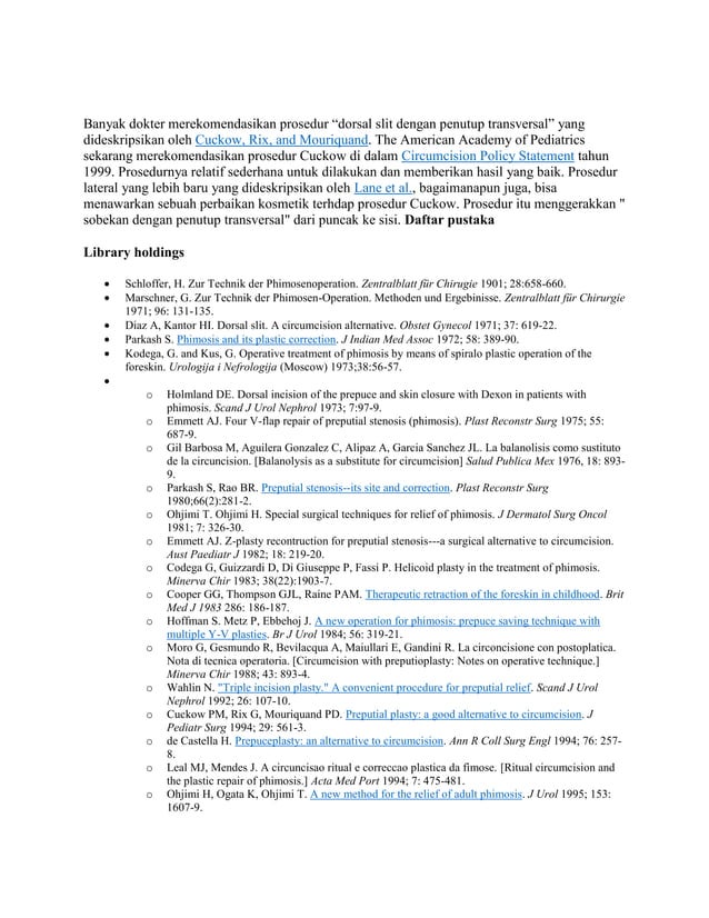 Askep phimosis | PDF