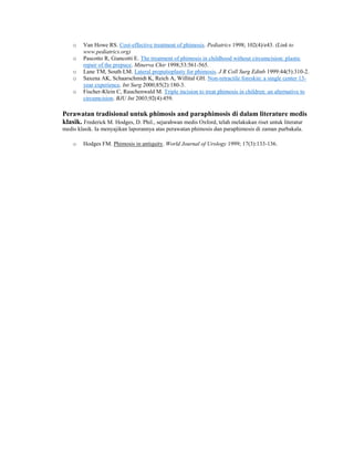 Askep phimosis | PDF