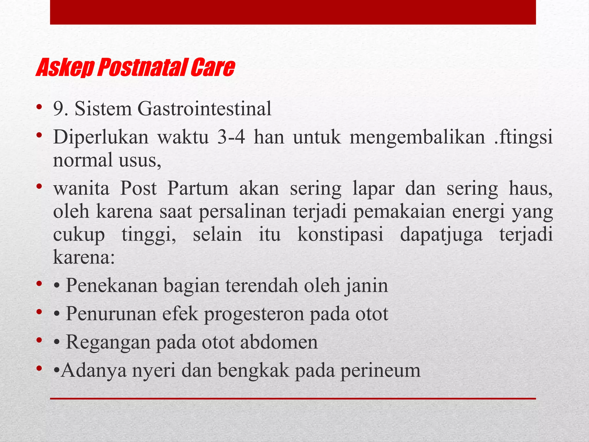 Askep post partum | PPT