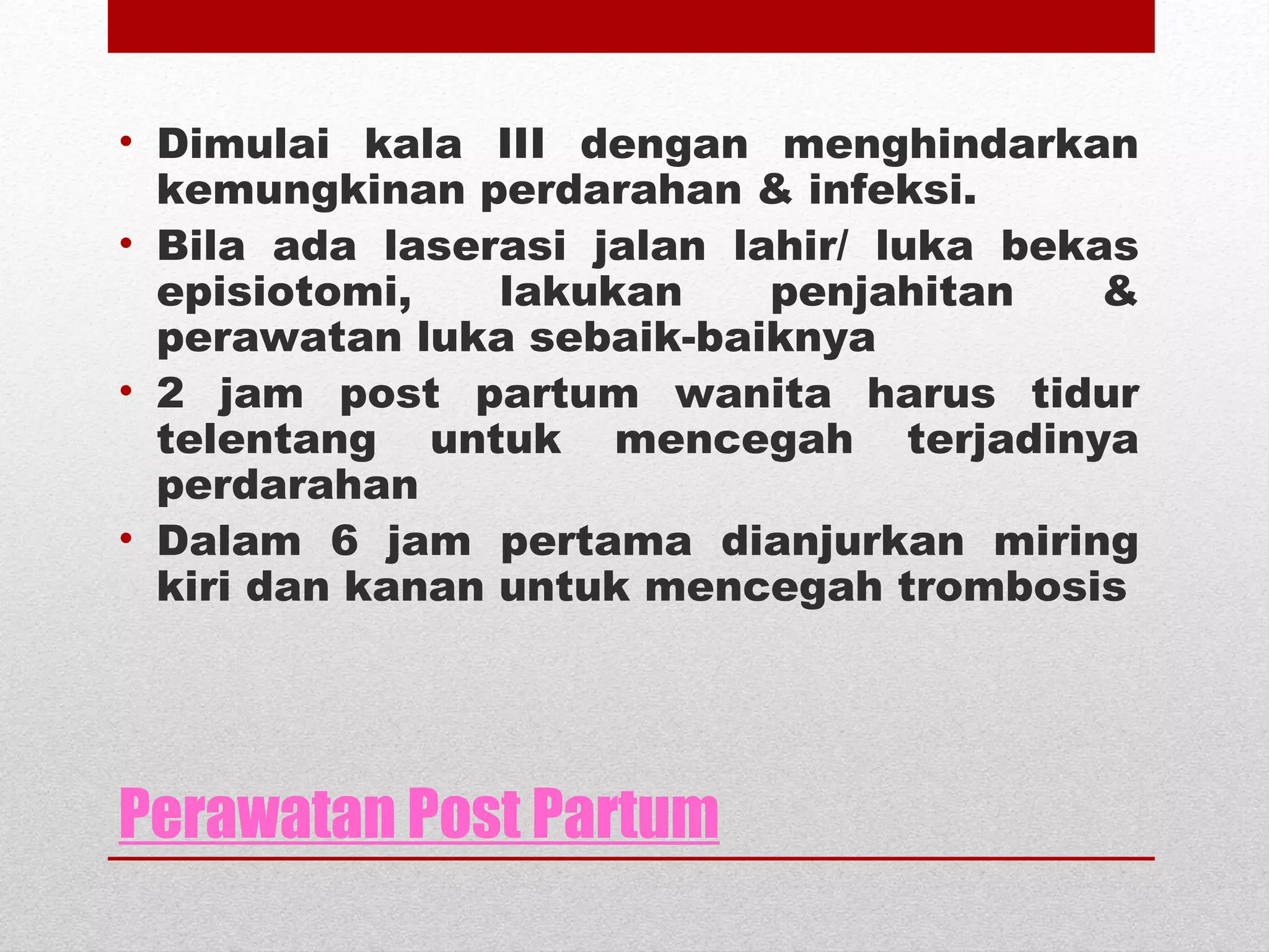 Askep post partum | PPT
