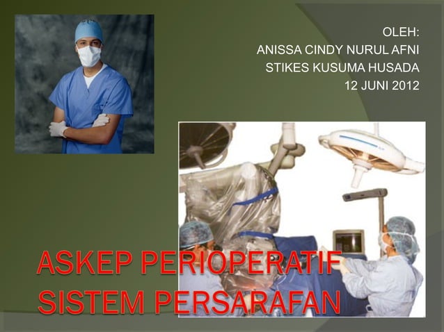 Askep Pre - Post Operasi Sistm Saraf | PPT