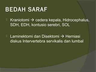 Askep Pre - Post Operasi Sistm Saraf | PPT