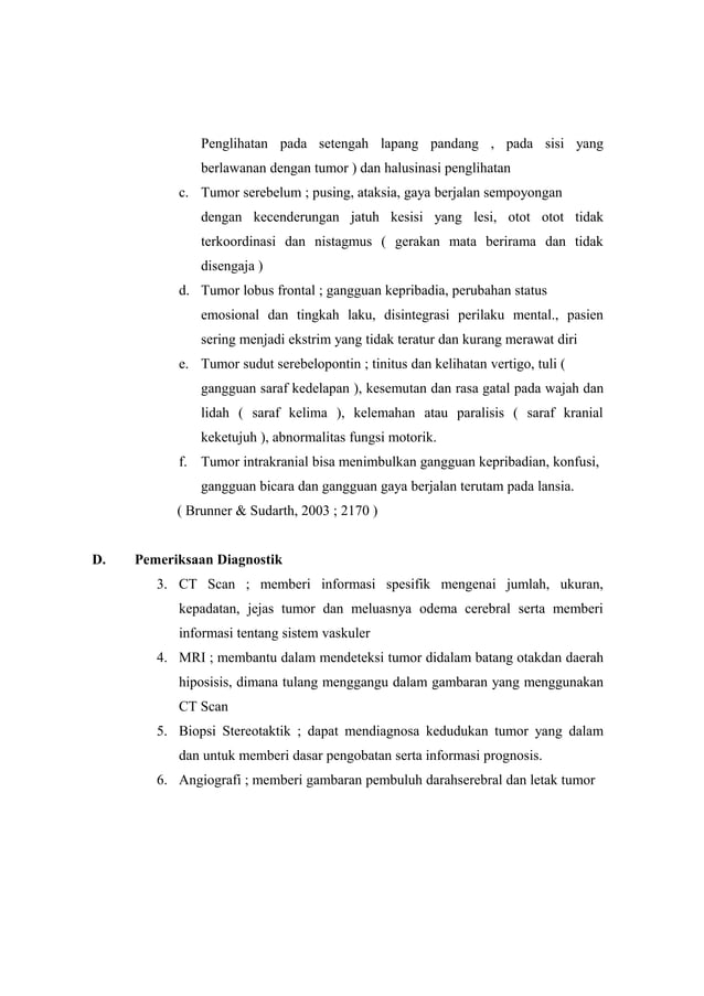 Askep space occupying lession ( sol ) | DOC