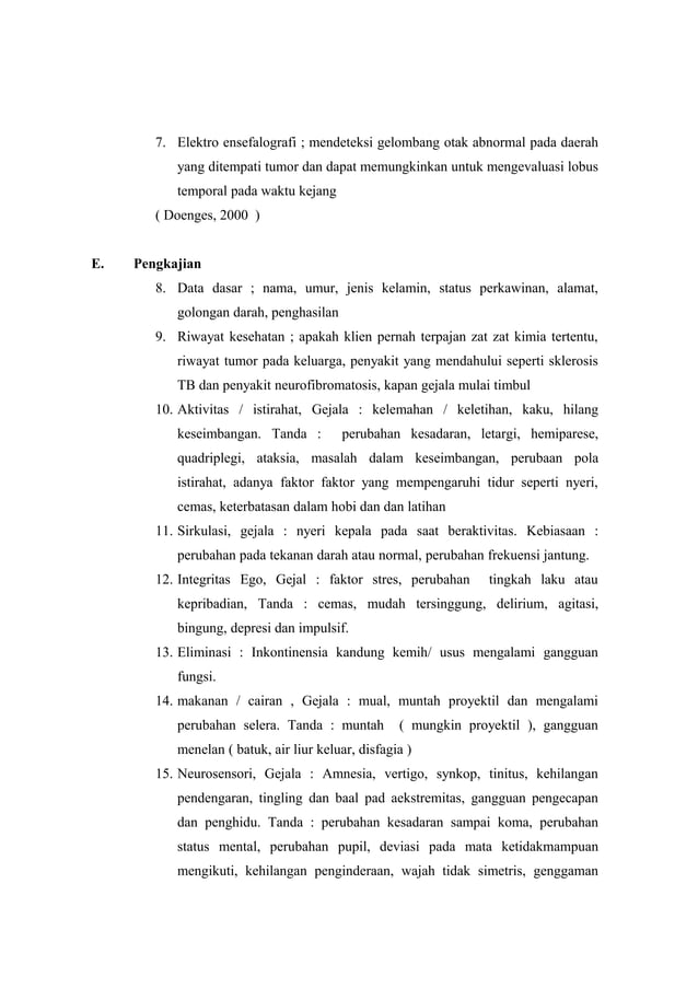 Askep space occupying lession ( sol ) | DOC