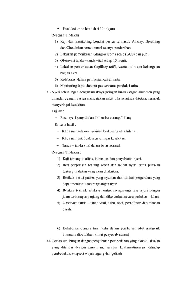 Askep t. tumpul abdomen | PDF