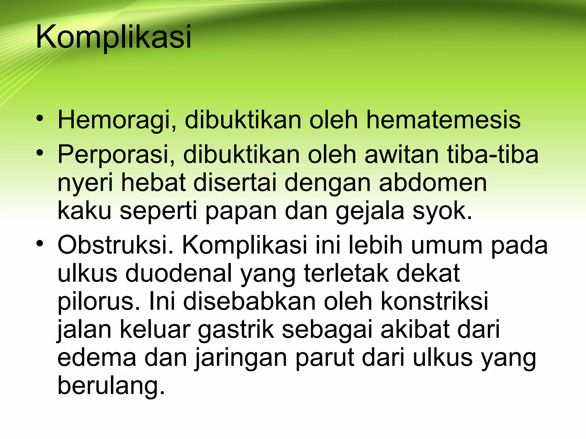 Askep ulkus peptikum 1 | PPT