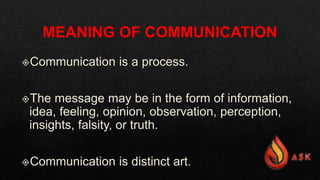 "English Communication" | PPTX