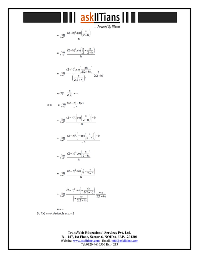 Askiitians iit-jee-solutions | PDF