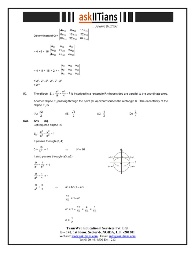 Askiitians iit-jee-solutions | PDF
