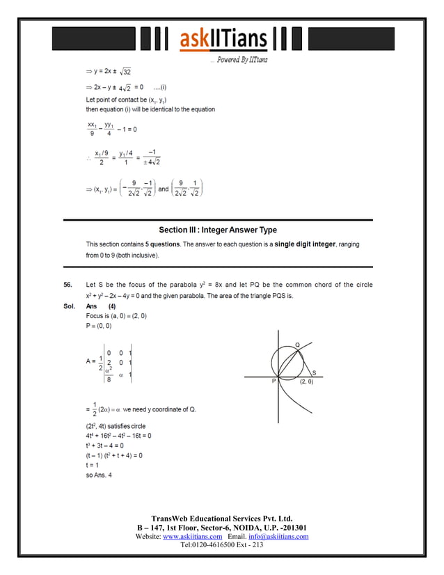 Askiitians iit-jee-solutions | PDF