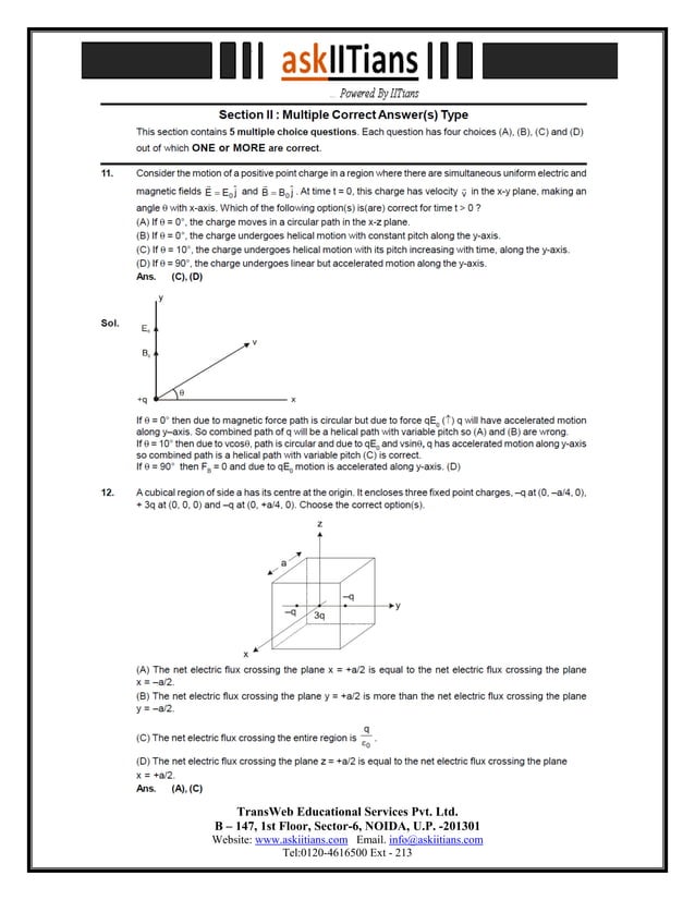 Askiitians iit-jee-solutions | PDF