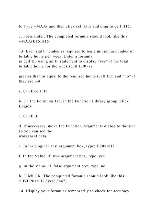 A Skills Approach Excel 2013 Chapter 3 Using Formulas and Fu.docx