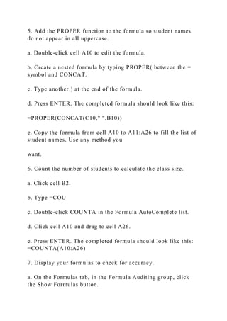 A Skills Approach Excel 2016 Chapter 3 Using Formulas and F.docx