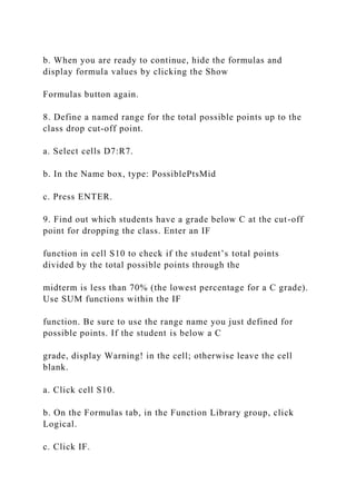 A Skills Approach Excel 2016 Chapter 3 Using Formulas and F.docx