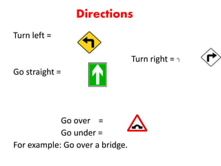 Asking and-giving-directions | PPTX