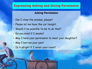Asking and getting permission | PPT