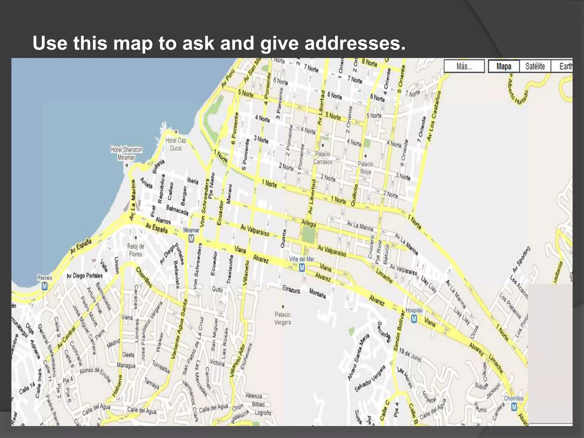 Asking and giving directions and addresses | PPT