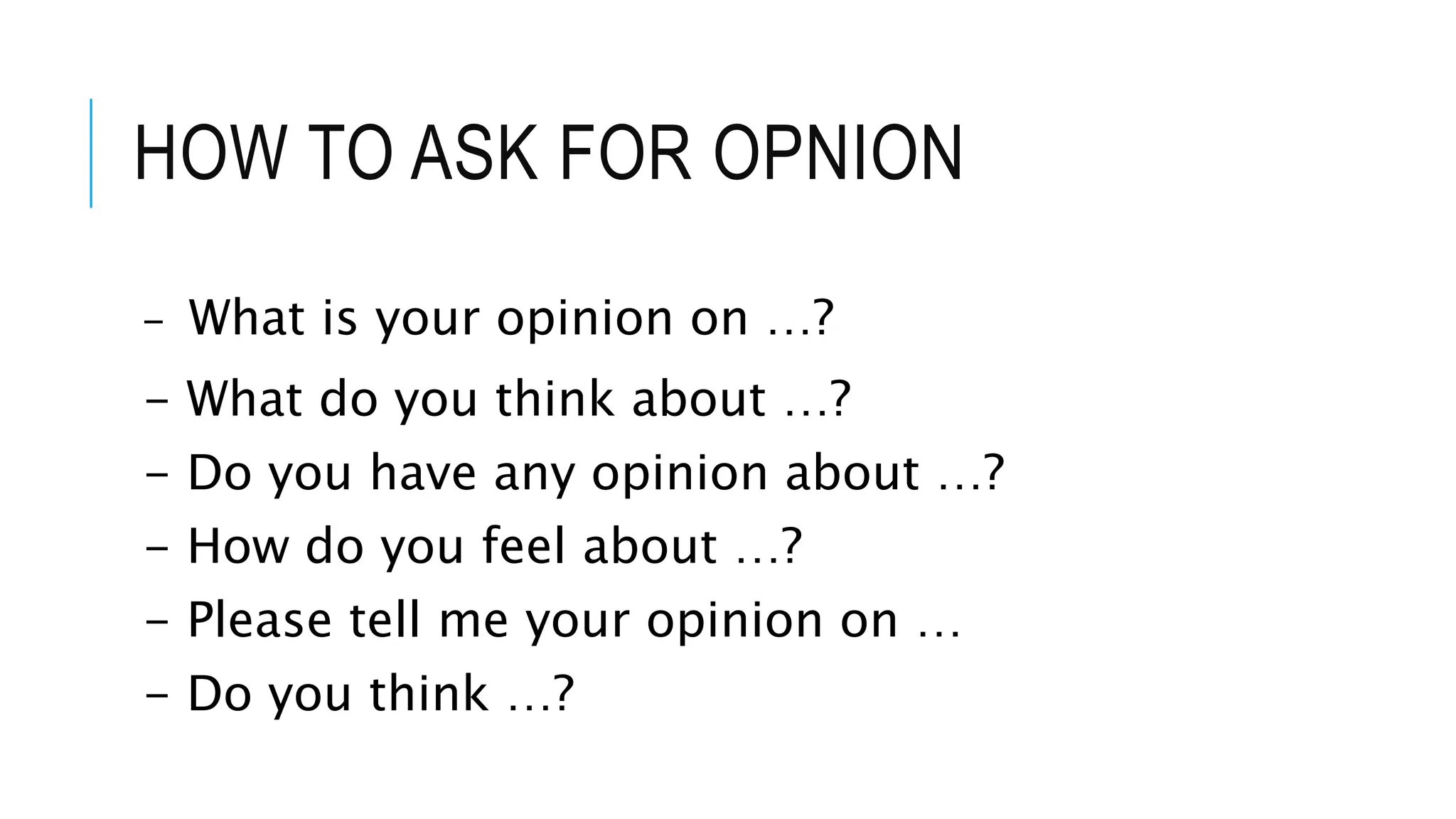 ASKING AND GIVING OPINION, AGREEING AND DISAGREEING.pptx