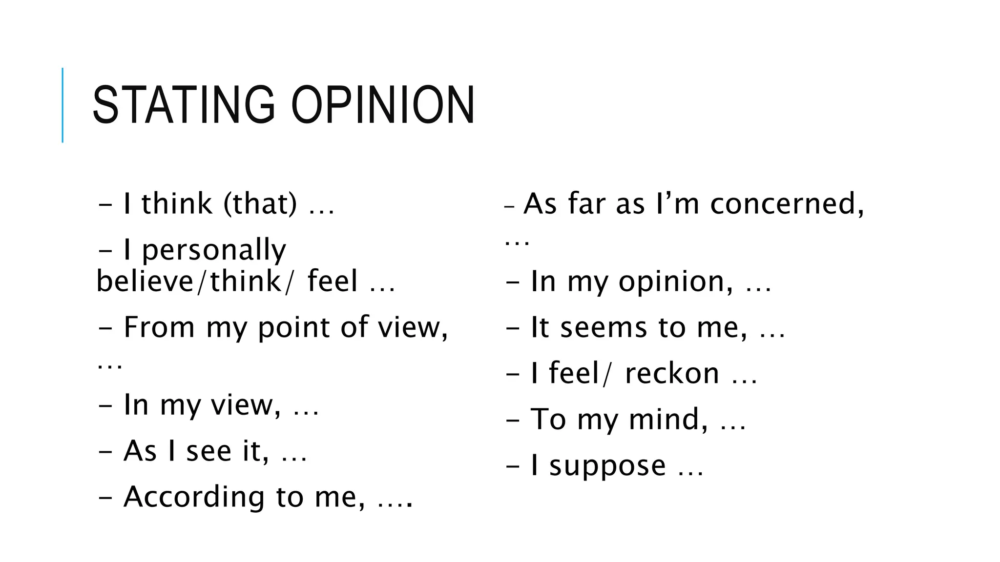 ASKING AND GIVING OPINION, AGREEING AND DISAGREEING.pptx