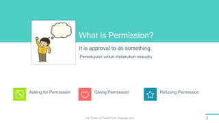 Asking and Giving permission | PPT