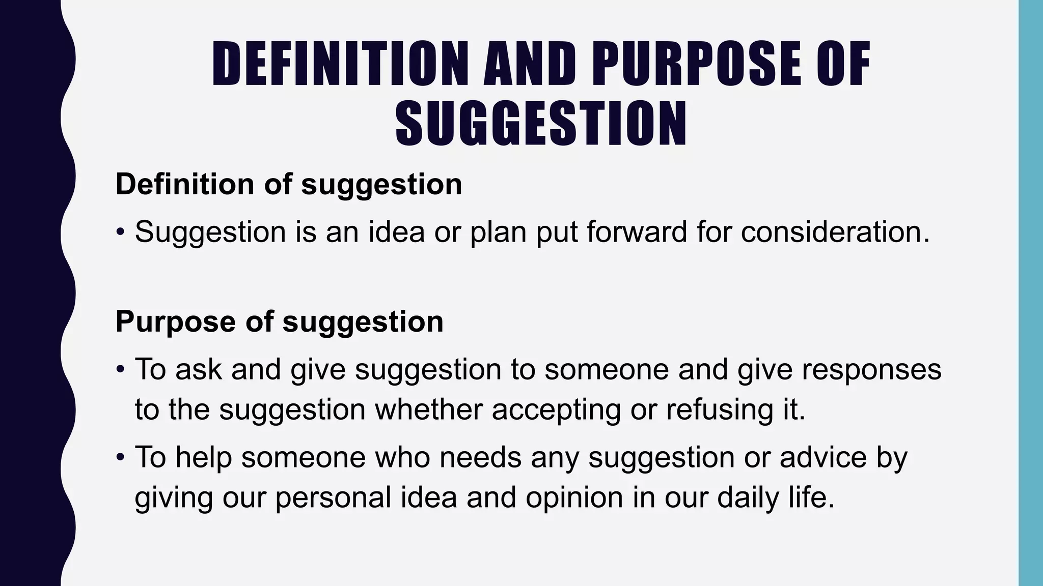 ASKING AND GIVING SUGGESTION CHAPTER 3.pptx