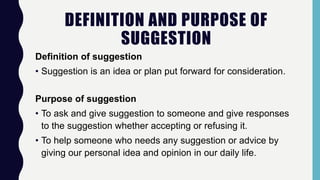ASKING AND GIVING SUGGESTION CHAPTER 3.pptx