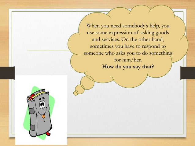 Asking and offering help | PPTX