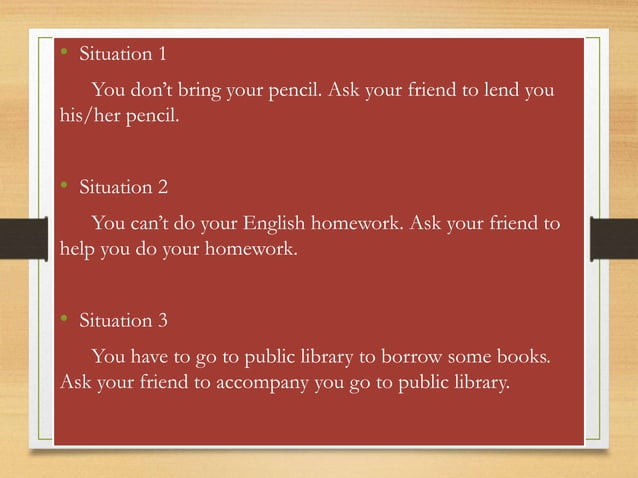 Asking and offering help | PPTX