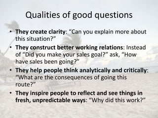 Asking Better Questions | PPTX