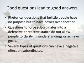 Asking Better Questions | PPTX