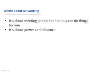 Asking effectively from important people & newtorking at TheFamily by ...