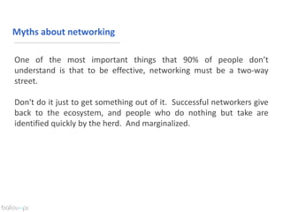 Asking effectively from important people & newtorking at TheFamily by ...