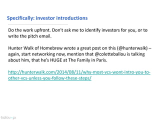 Asking effectively from important people & newtorking at TheFamily by ...