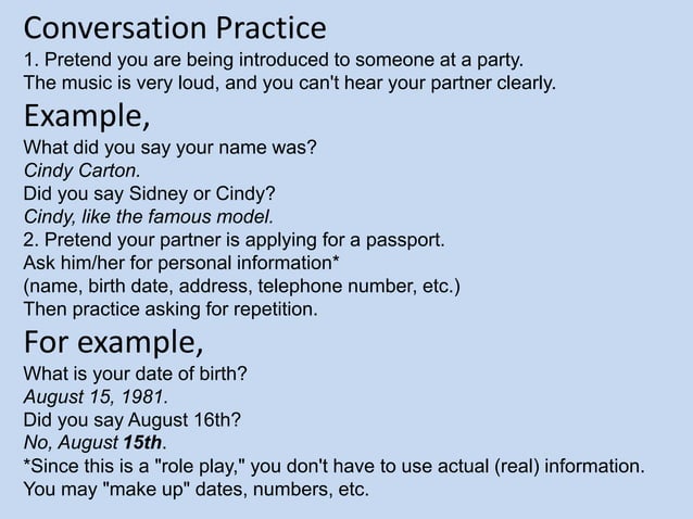 Asking for clarification | PPTX