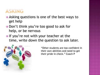 Asking for help is the new smart revised | PPTX | Educational ...