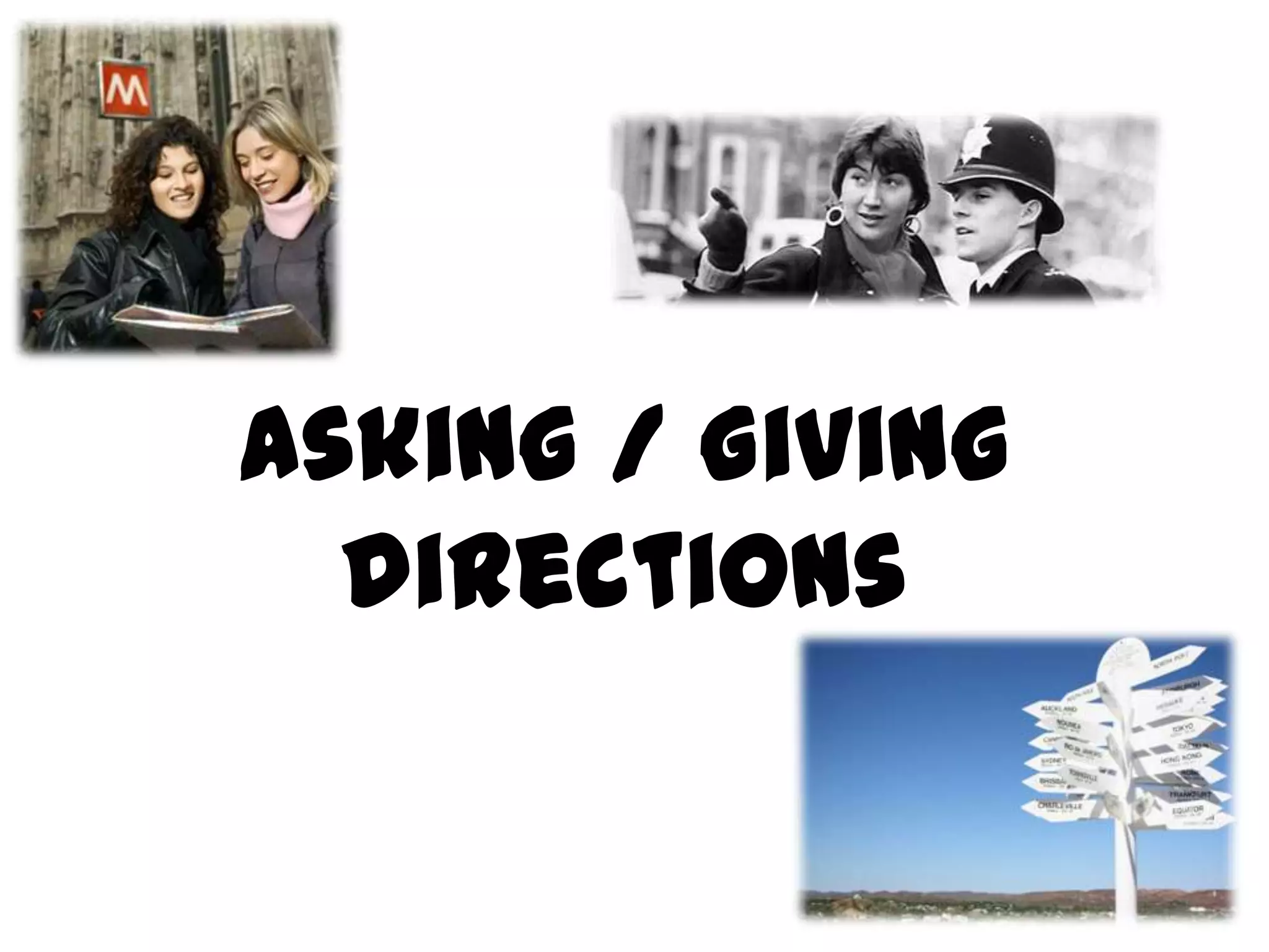 Asking giving directions | PPT