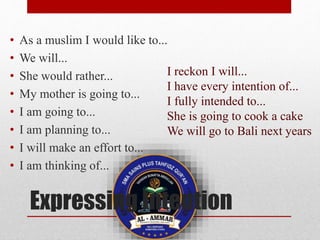 Asking intention | PPT