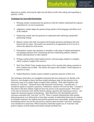 ASKING MORE EFFECIVE QUESTIONS | PDF | Educational Assessment | Education