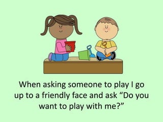 Social Story: Asking Someone to Play | PPTX