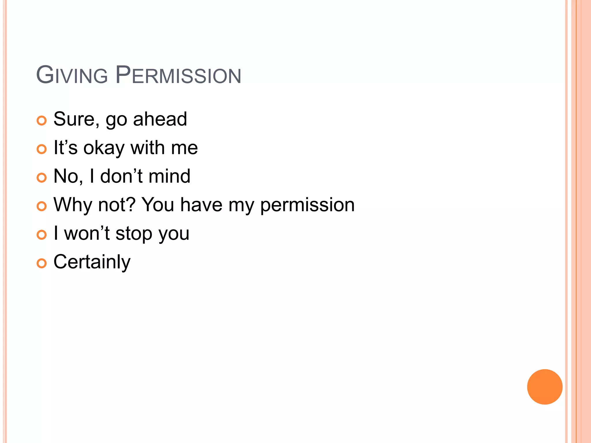 Asking permission | PPTX