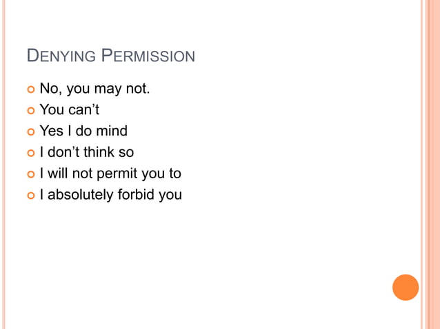 Asking permission | PPTX
