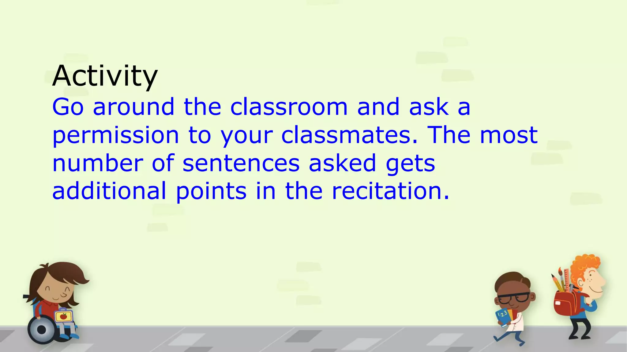 Asking permission DepEd K12 Grade 6 English | PPTX