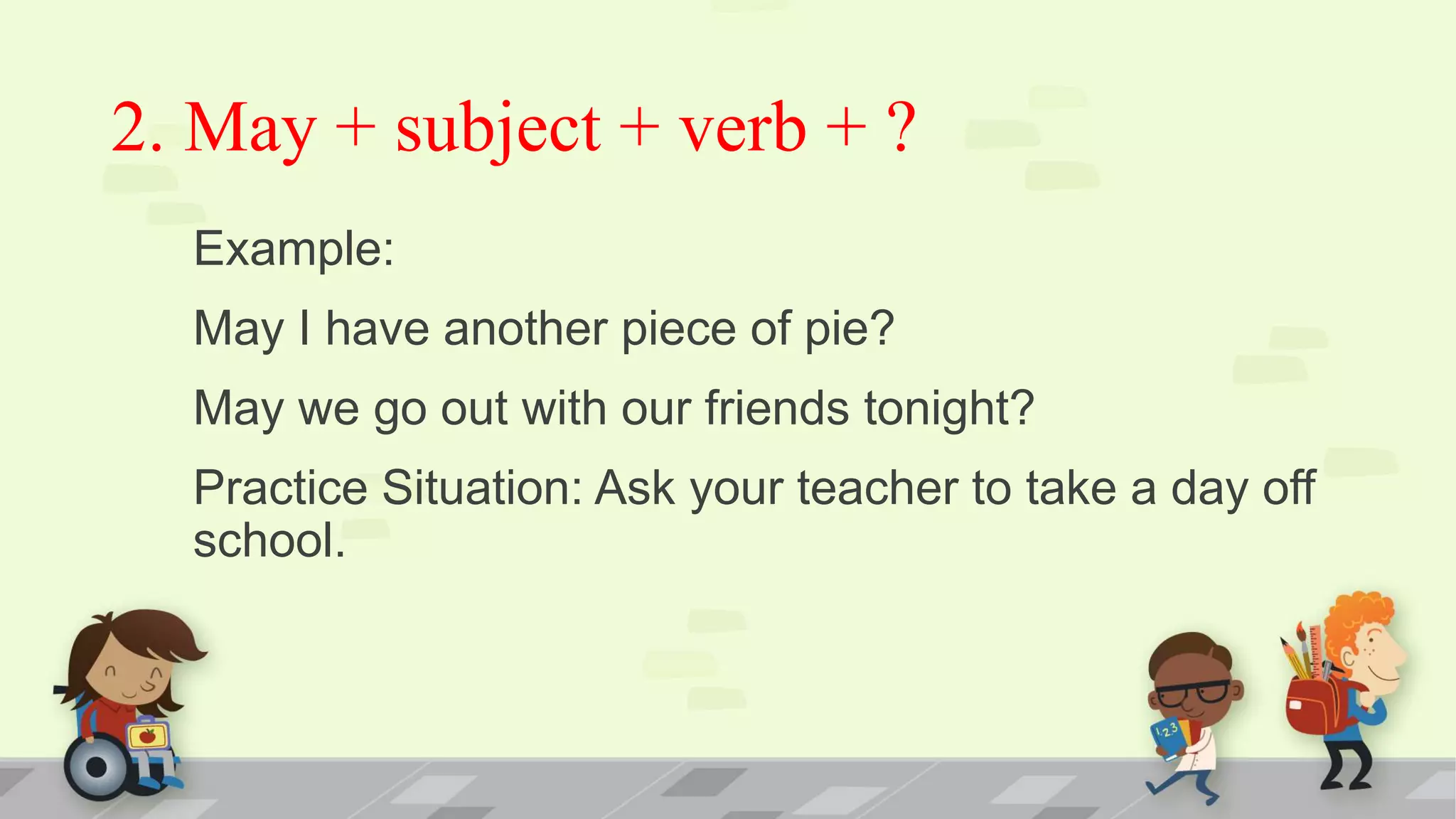 Asking permission DepEd K12 Grade 6 English | PPTX